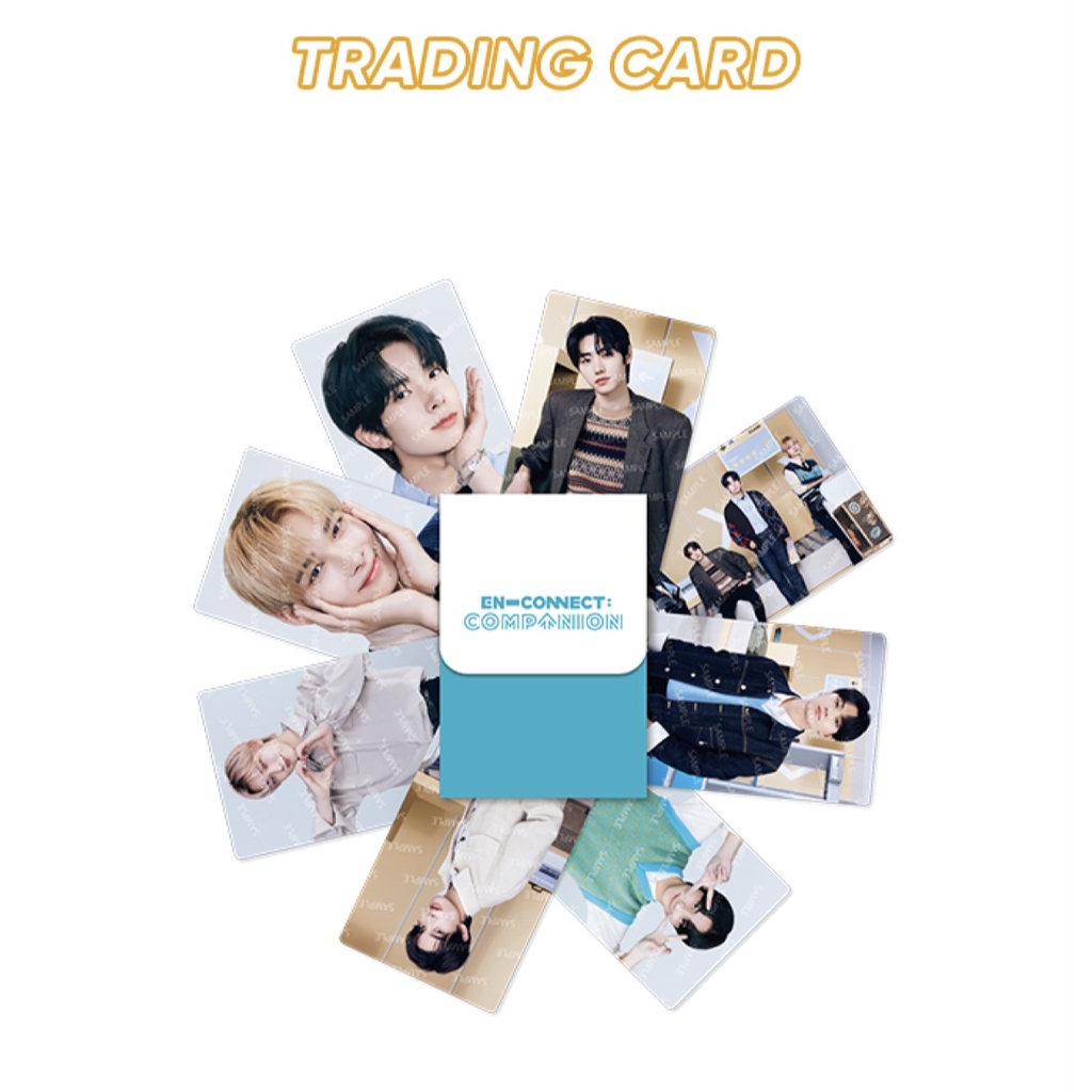 [READY STOCK] Enhypen En-Connect Companion Trading Card Set Photo Card ...