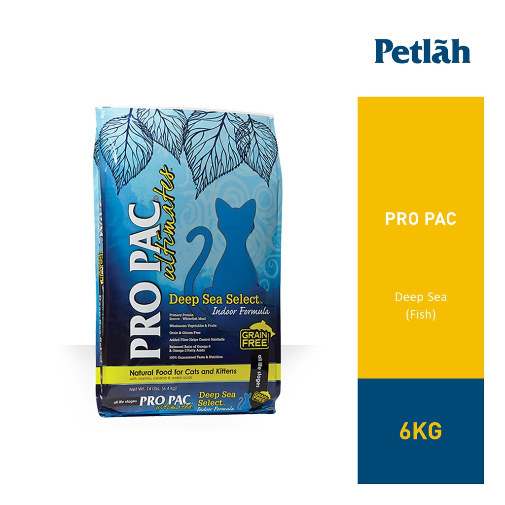 Pro Pac Cat Deep Sea Select Fish 6kg | Shopee Malaysia