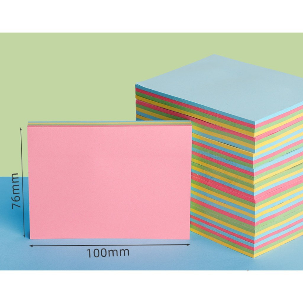 Self Adhesive Memo Sticky Note Sticker Notepad Stick Note Creative Memo ...