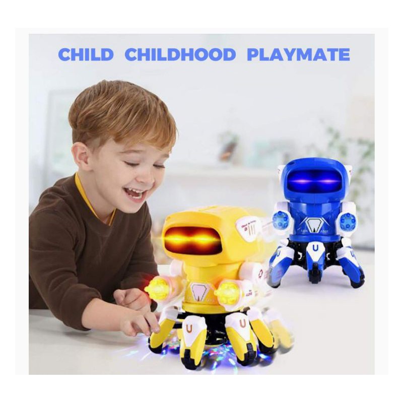 FILOL Robot Menari Toys RC Dancing with infrared sensor Kids Creative ...