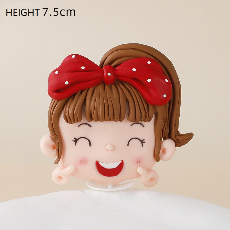 Baby Cake Topper Little Girl Cake Topper Little Boy Cake Topper 宝宝蛋糕装饰 ...