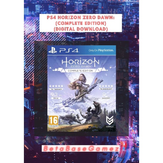 PS4 Horizon Zero Dawn Complete Edition (Digital Download) | Shopee Malaysia