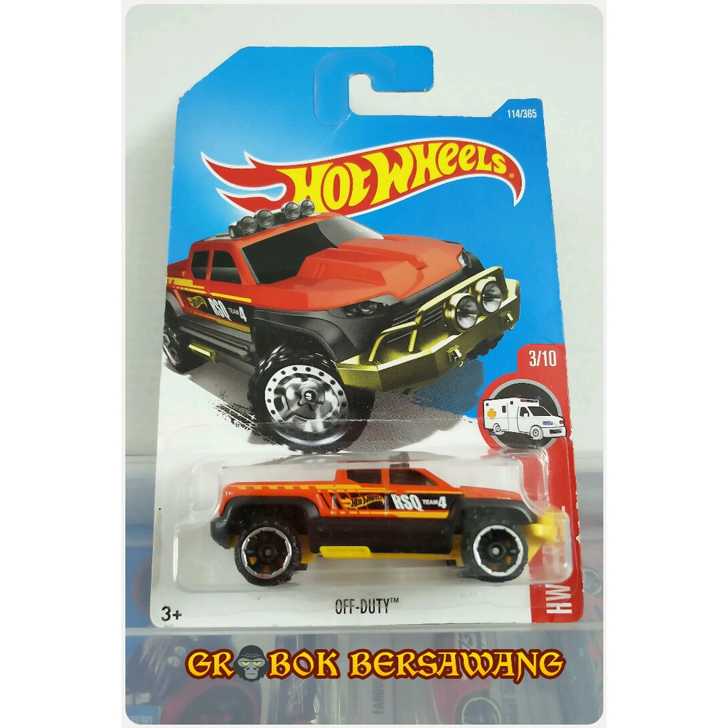 Hot Wheels Off Duty ( Orange ) | Shopee Malaysia
