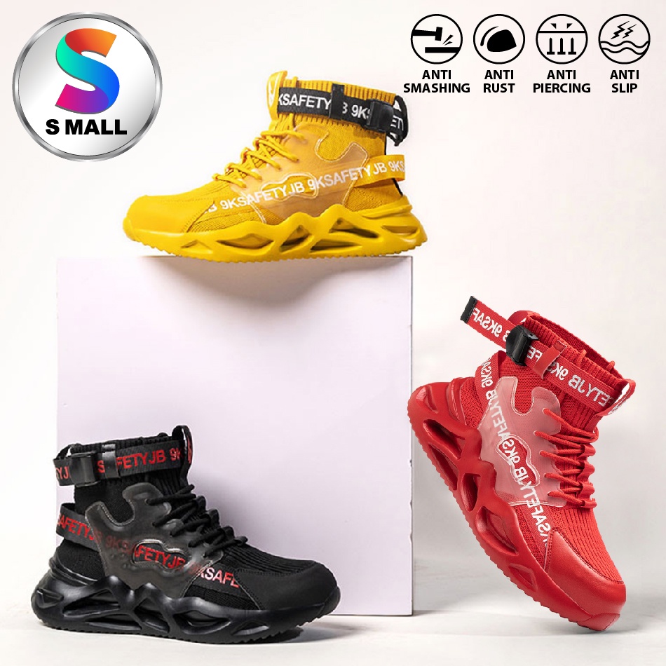 S MALL Safety Shoes Anti-Smashing Anti-Piercing light and comfortable ...