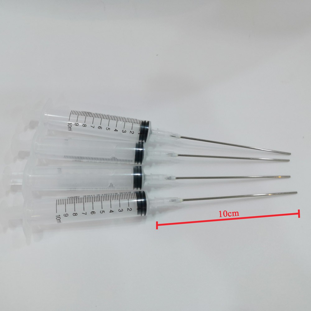 10ML Syringe Injector For Refilling Ink CISS Ink Cartridges With 10cm ...