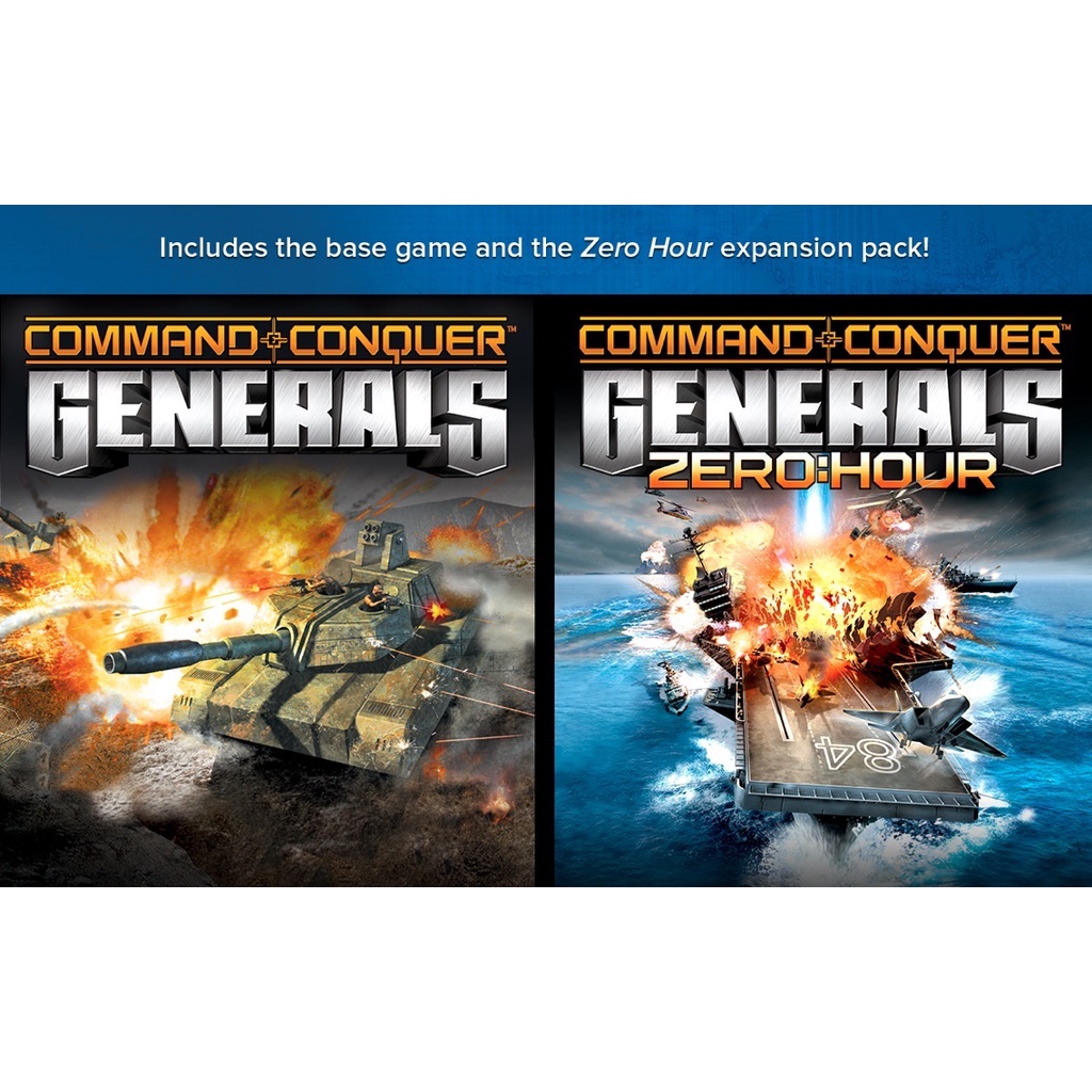 🔥(Pc Game)🔥 Classic│ Command & Conquer Generals Zero Hour 2 in 1 ...