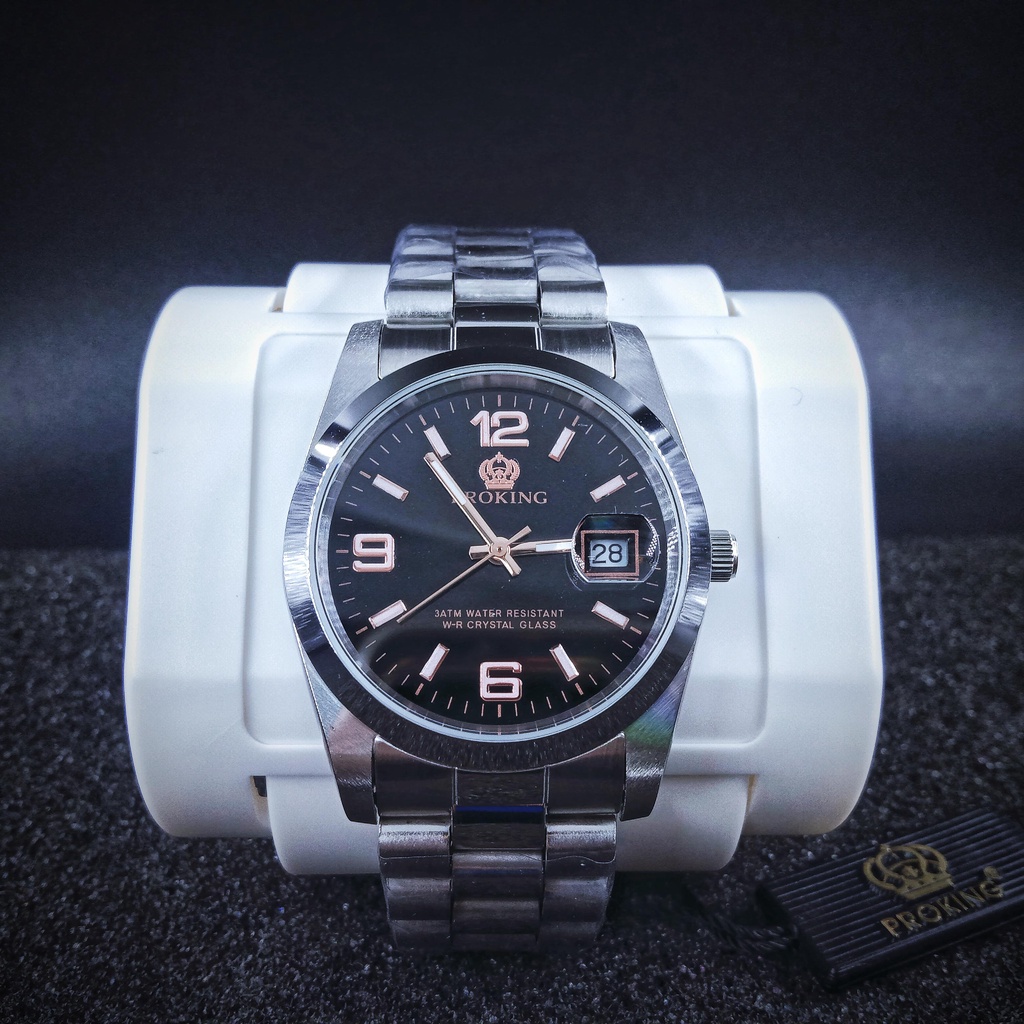 Proking Stainless Steel Analog Men's Watch | Shopee Malaysia
