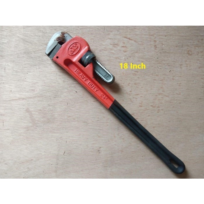 Mitra Tk - Pipe Wrench 18 inch Pipe Wrench ATS Pipe Spana Wrench ...