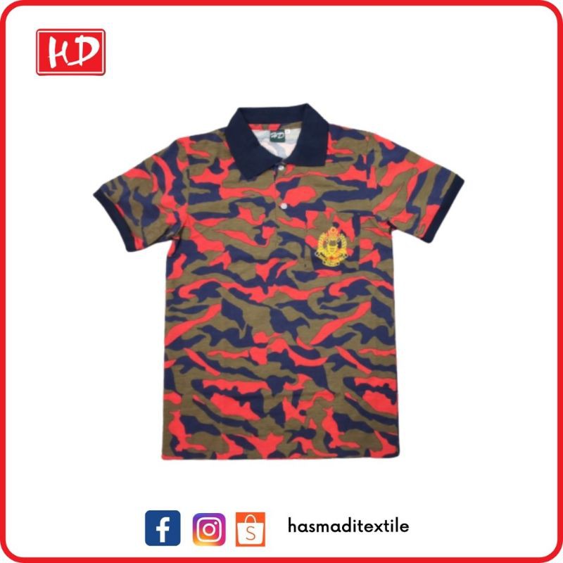 Baju T Shirt Celoreng Bomba Kadet Sekolah | Shopee Malaysia