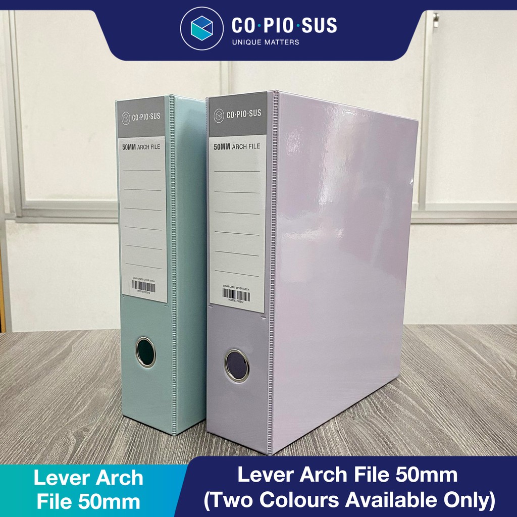 COPIOSUS 40mm | 50mm Lever Arch File Special Colour | Office A4 File ...