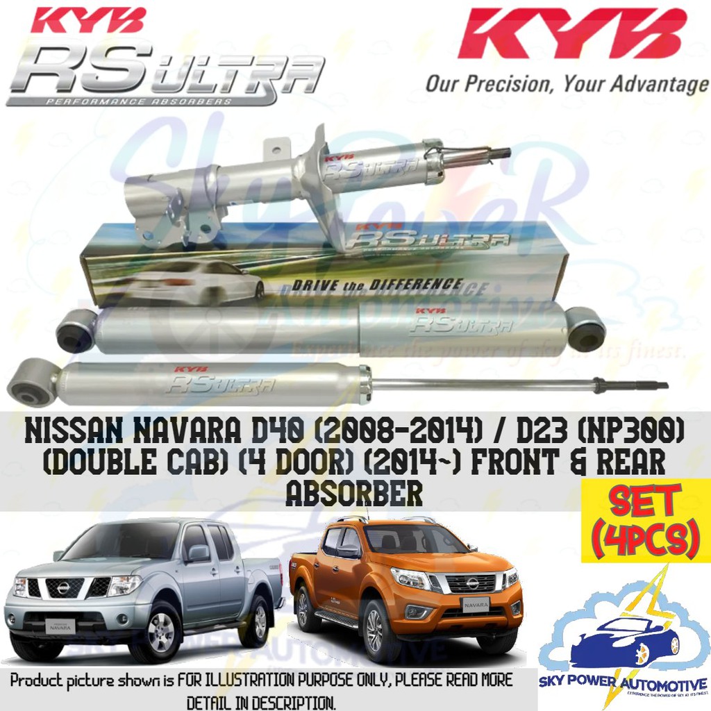NISSAN NAVARA D40 D23 (NP300) (DOUBLE CAB) (4 DOOR) (2008~) KAYABA (KYB ...