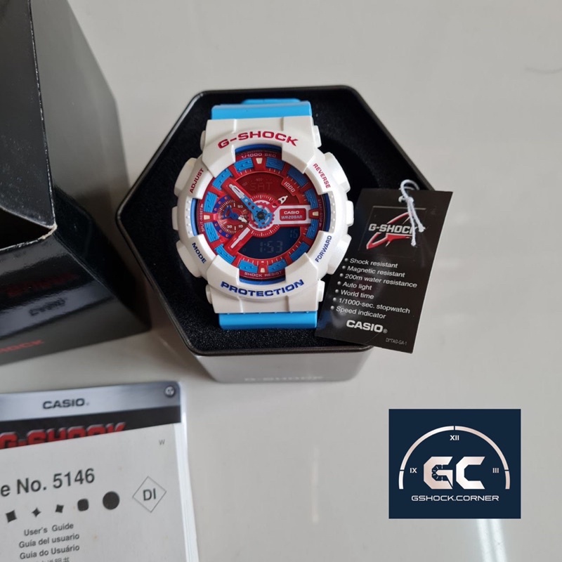 G-SHOCK ORIGINAL GA-110AC-7ADR/GA-110AC-7A/GA-110AC/GA110AC DORAEMON ...