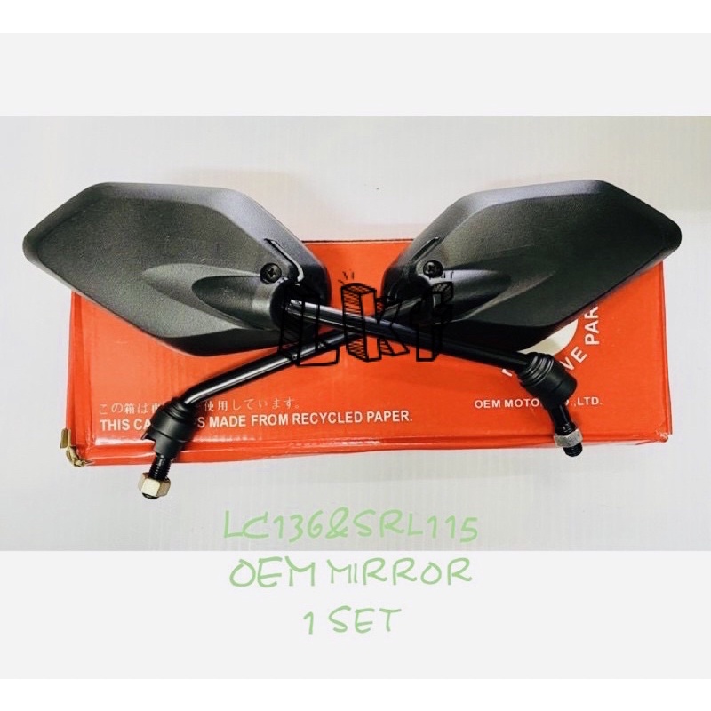YAMAHA LC135-V2 V3 V4 V5 V6 V7/SRL115 V1 /SRL115FI/ SIDE MIRRORS OEM ...