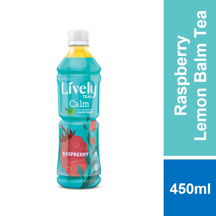 LIVELY Raspberry Lemon Balm Tea (450ml) | Shopee Malaysia