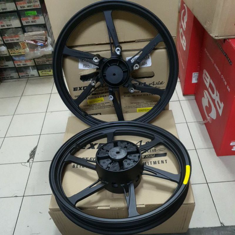 SPORT RIM 6L RS150 EXCEL ASIA TAKASAGO RIM RS150 (160/185×17) | Shopee ...