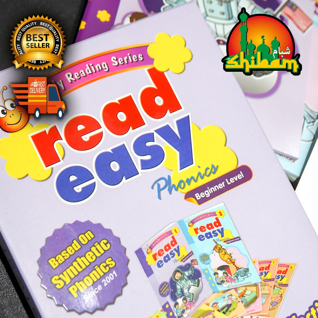 Read Easy Phonics Beginner Level - Based On Synthetic Phonics | Shopee ...