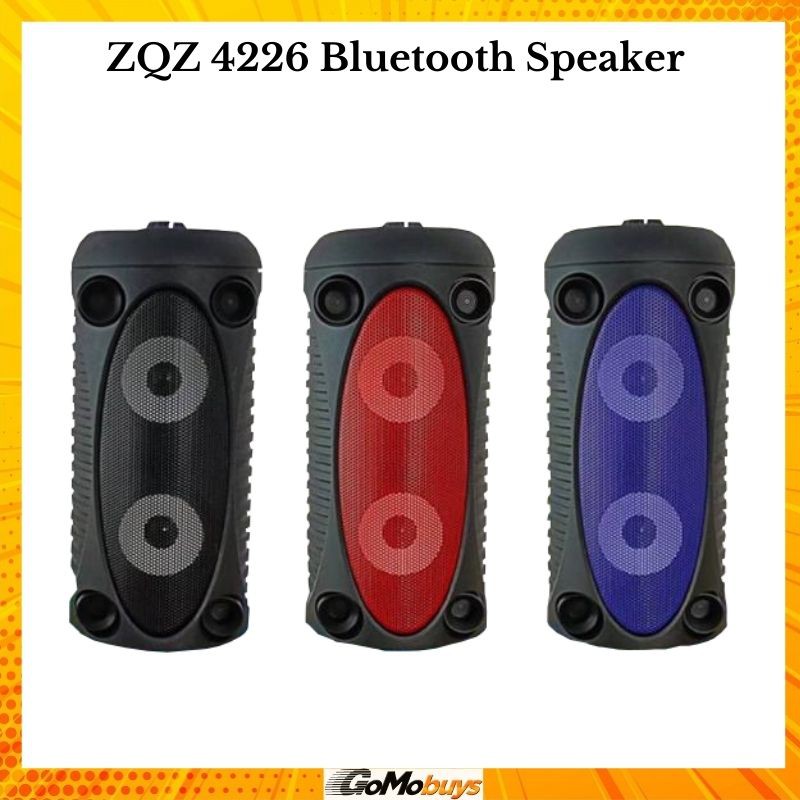 [Ready Stock] BT SPEAKER DOUBLE 4 INCH MODEL ZQS-4226 | Shopee Malaysia