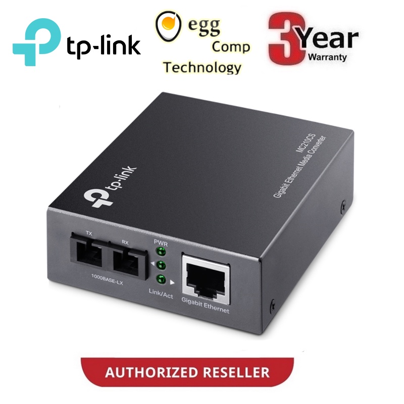 TP-LINK MC210CS GIGABIT SINGLE MODE MEDIA CONVERTER | Shopee Malaysia