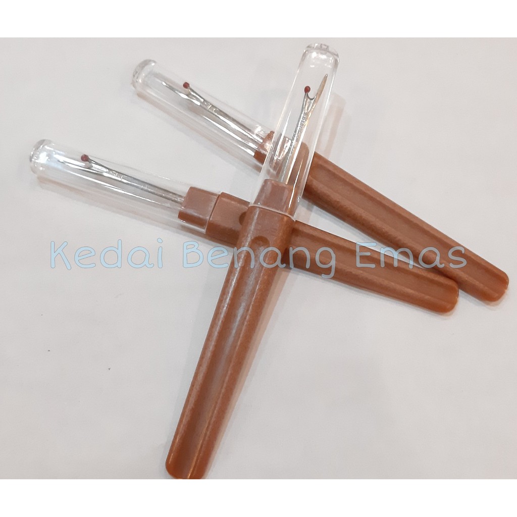 SKC Penetas Benang / Seam Ripper WARNA KAYU( Big, 12cm ) | Shopee Malaysia