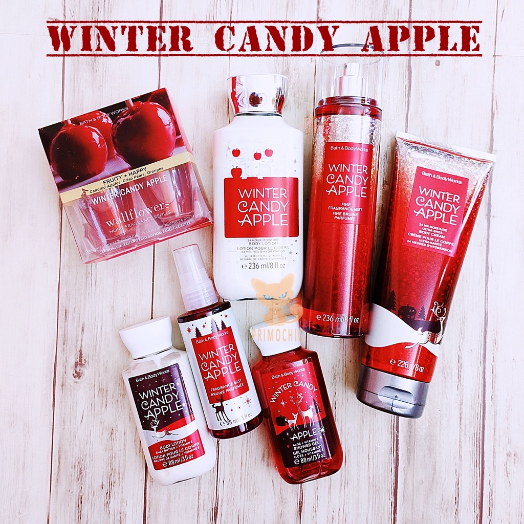Winter Candy Apple Christmas Edition Bath & Body Works Fragrance Mist ...