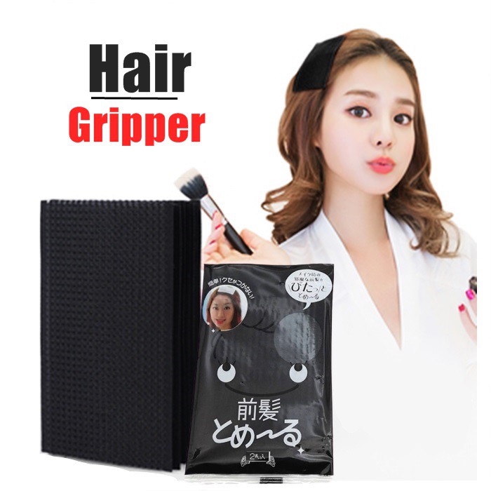 4pcs Hair Gripper Barber Grippers Women Hair Holder Magic Paste Posts ...