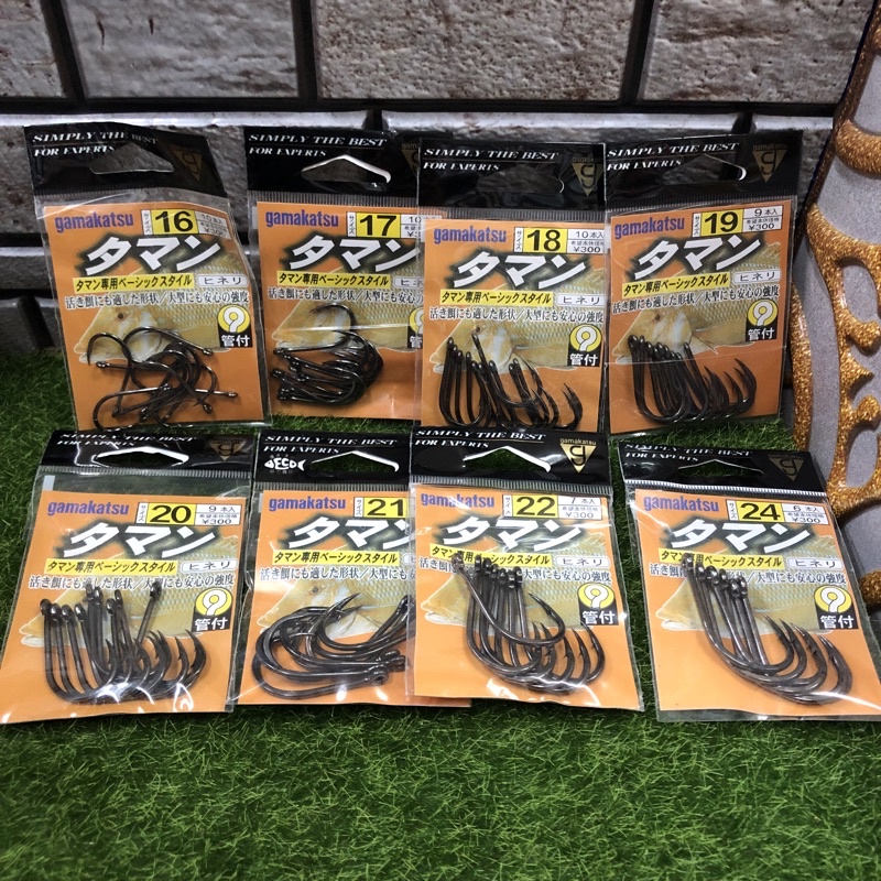 Gamakatsu TAMAN HOOK 66808 ( MADE IN JAPAN🇯🇵） | Shopee Malaysia