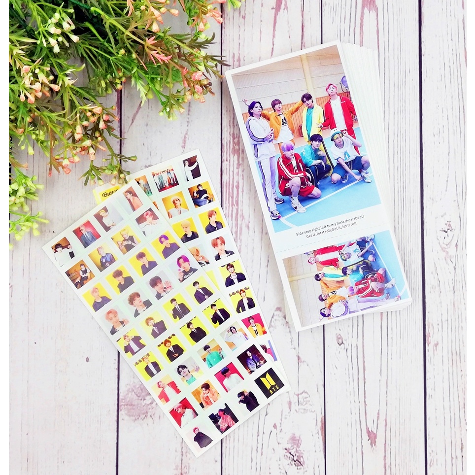 KPOP Postcard Set Bookmark Photo card Photocard Album Jimin BTS RM Jin ...