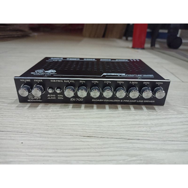 EXspider Pre-Amp EX-700 Equalizer | Shopee Malaysia