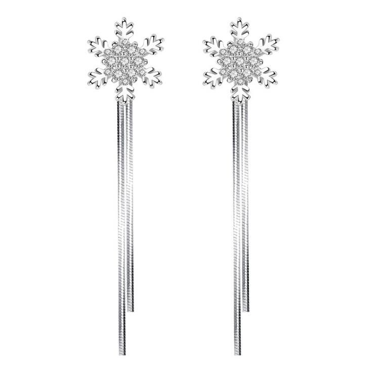 925 Silver Luxury Dinner Wedding Earring | Shopee Malaysia