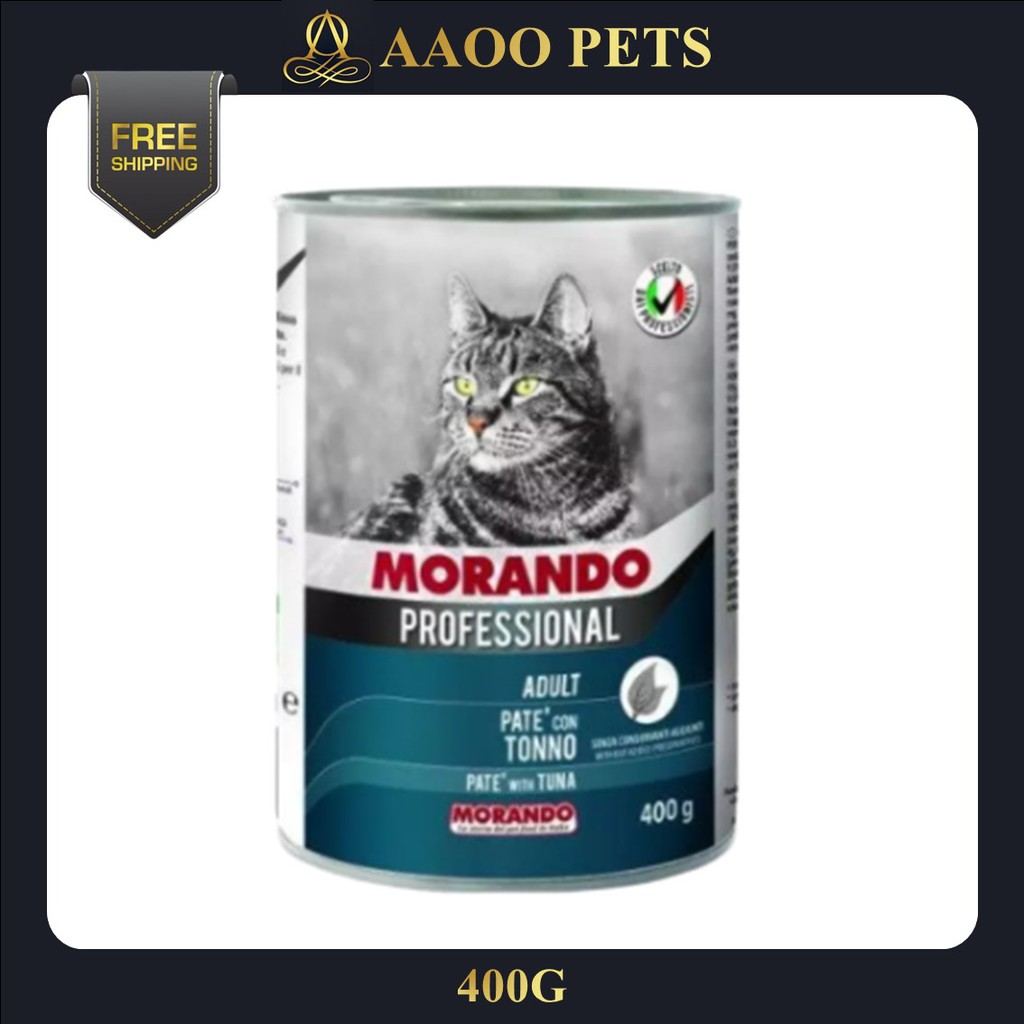 Morando Professional Pate Cat Can 400G Migliorgatto Chunks 405G & Pate ...