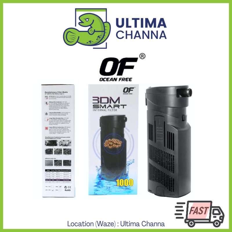 Ocean Free 3DM Smart Internal Filter professional filtration system ...