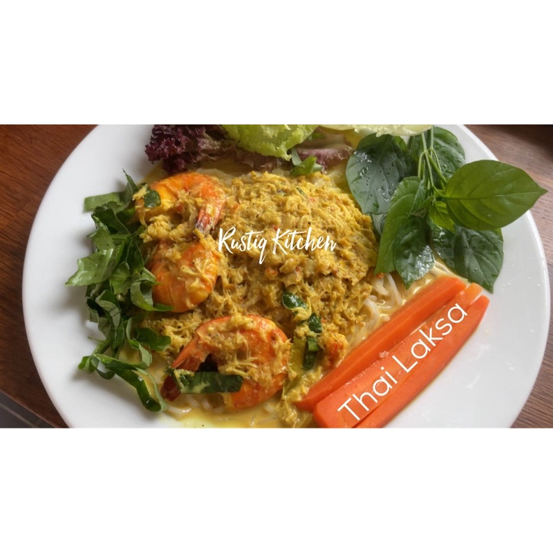 (Ready Stock) HALAL Laksa Siam / Khanom Jeen / Dried Thai Vermicelli ...