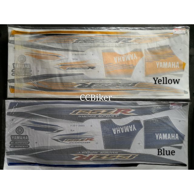 [MORITAKA] Yamaha Y125ZR (8) Body Sticker Y125 Y125Z | Shopee Malaysia