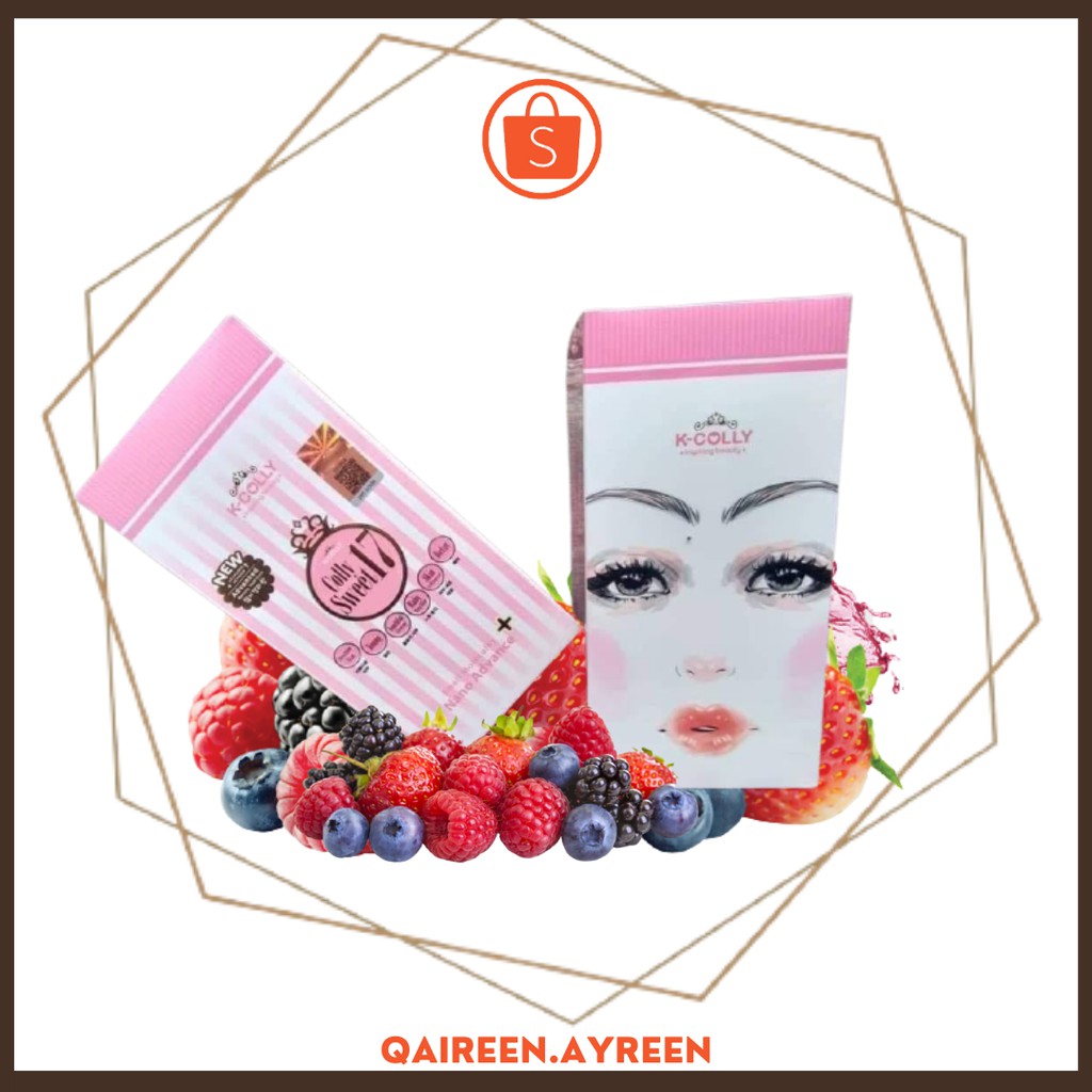 K COLLY KCOLLY NANO ADVANCE 100% ORIGINAL HQ K-COLLY SWEET 17 COLLAGEN ...