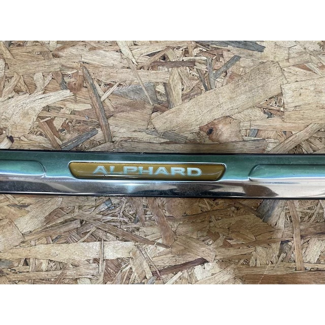 TOYOTA ALPHARD ANH20 2008 - 2014 Rear Bumper Guard Step Trunk Protector ...