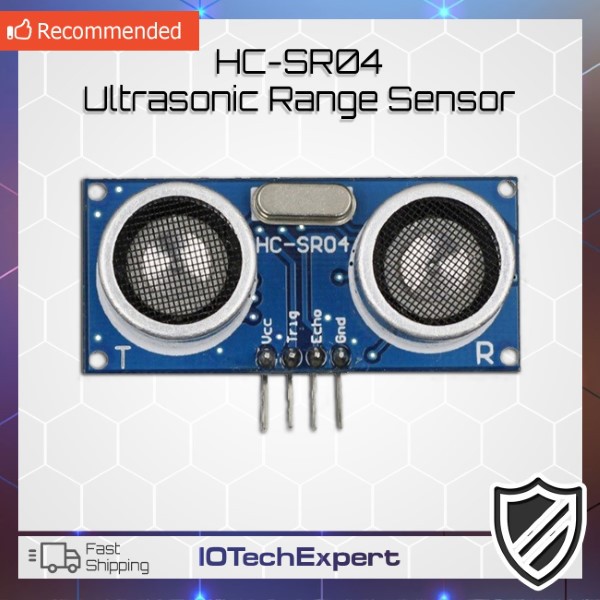 HC-SR04 Ultrasonic Sensor Distance Module | Range Sensor Arduino UNO ESP8266 ESP32 IOT sensor ...