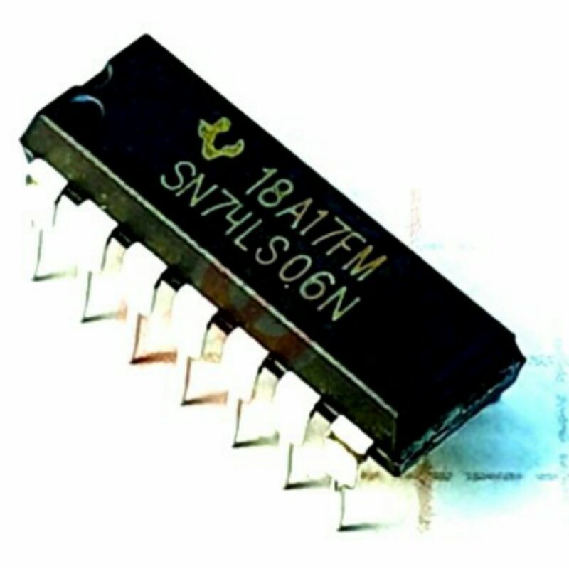 Ic TTL 74LS06 SN74LS06N SN74LS06 HD74LS06P Hex o.c Inverters | Shopee ...