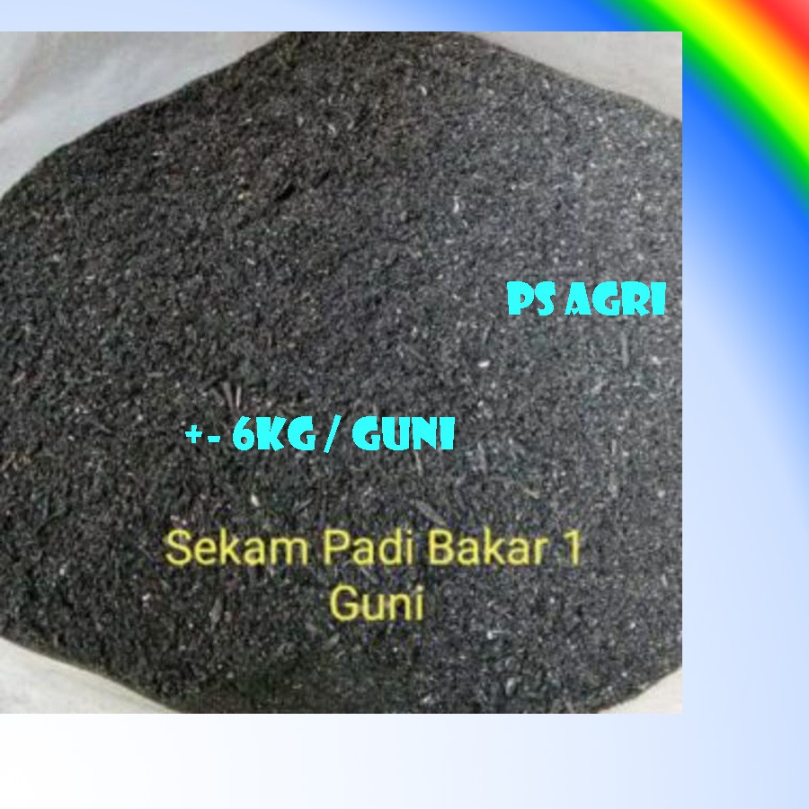1 GUNI SEKAM PADI BAKAR ORGANIC /PADDY HUSK/ about 6 kg | Shopee Malaysia