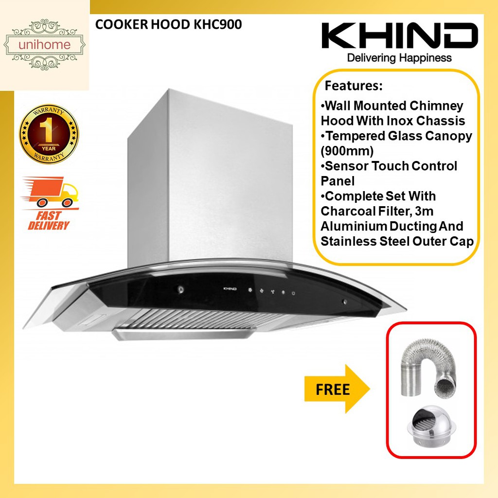 Khind Cooker Hood KHC900 [READY STOCK]!!! | Shopee Malaysia