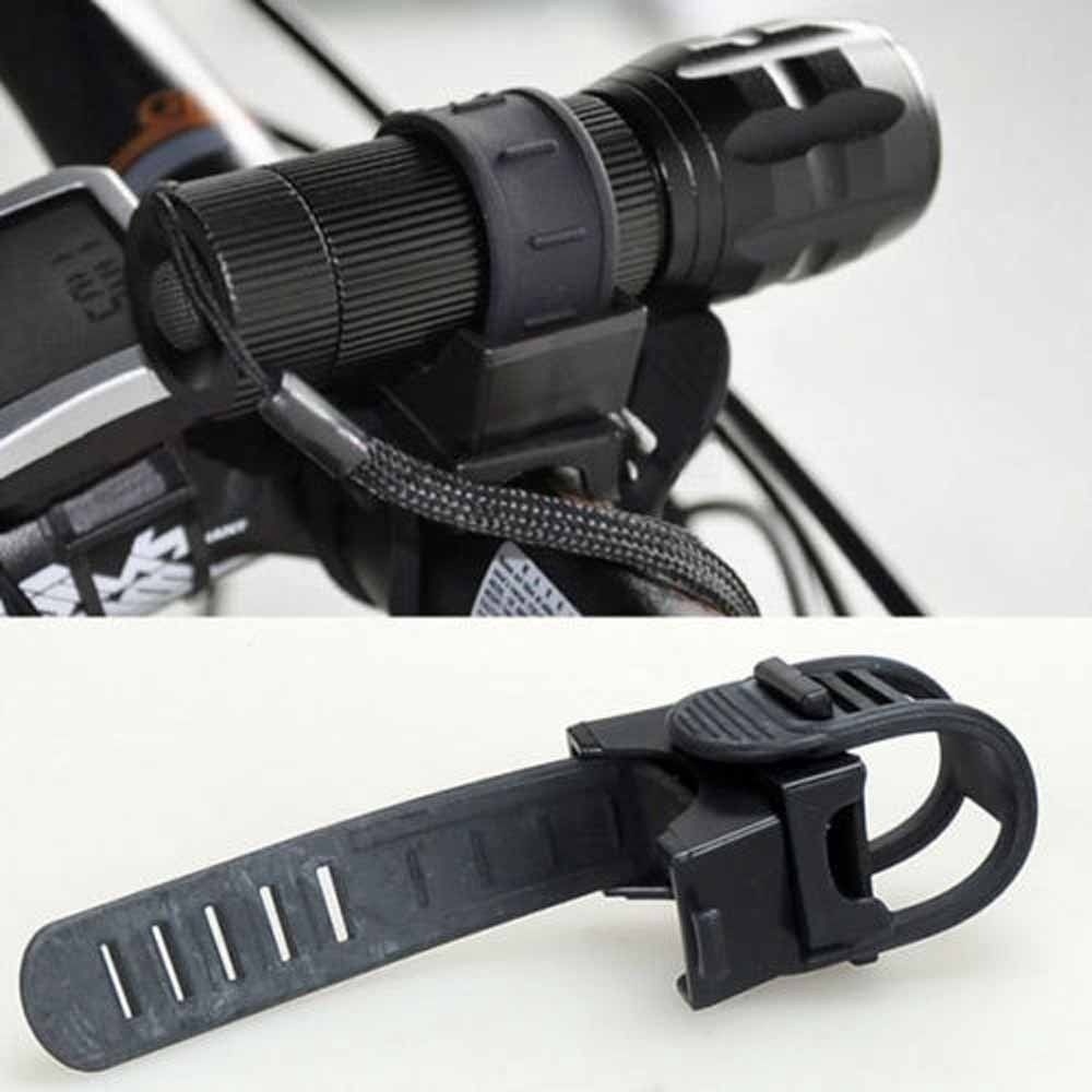 Universal Bicycle Flashlight Bracket / Bike Lamp Holder Mount / 360 ...