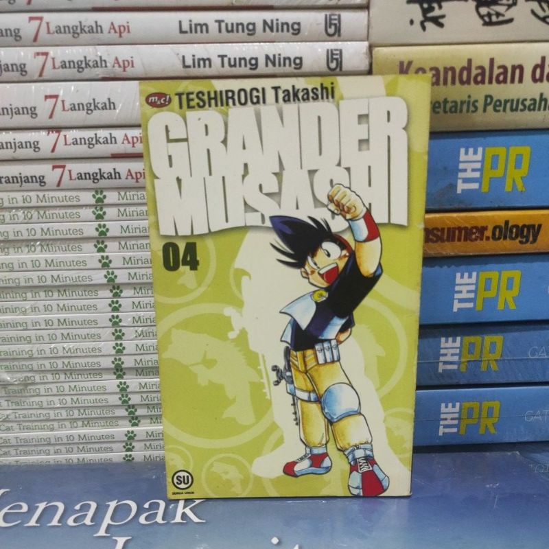 Original COMIC GRANDER MUSASHI 04 TESTHIROGI TAKASHI | Shopee Malaysia