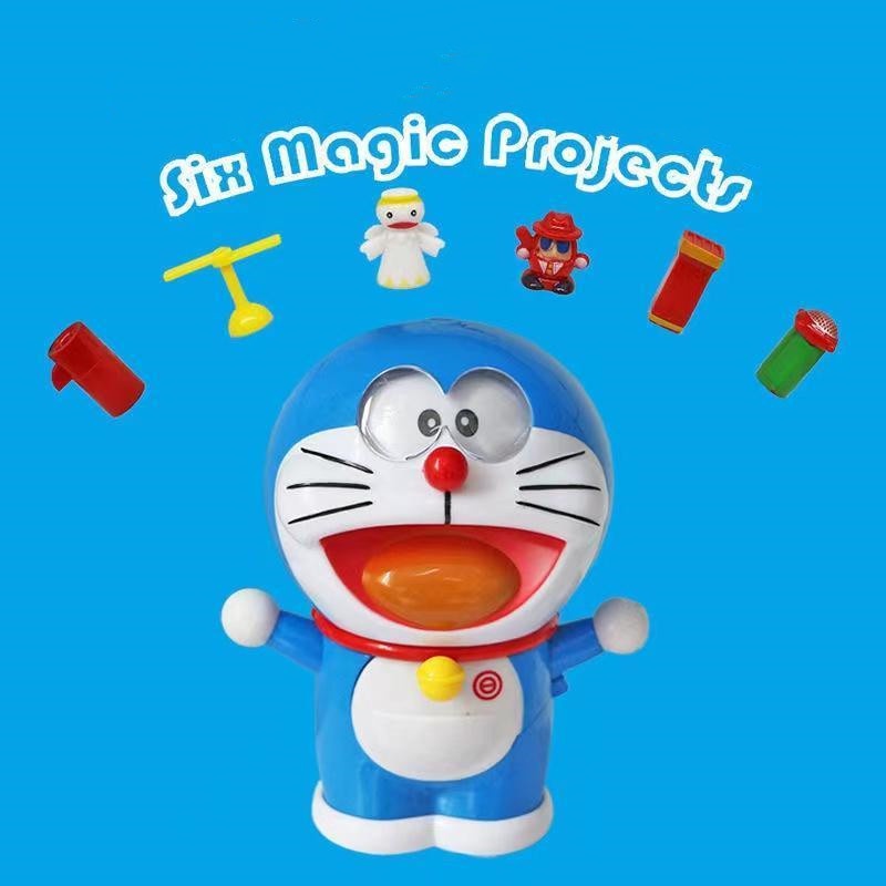 Doraemon Variety Treasure Box Toy Face-Changing Toy Birthday Gift Baby ...