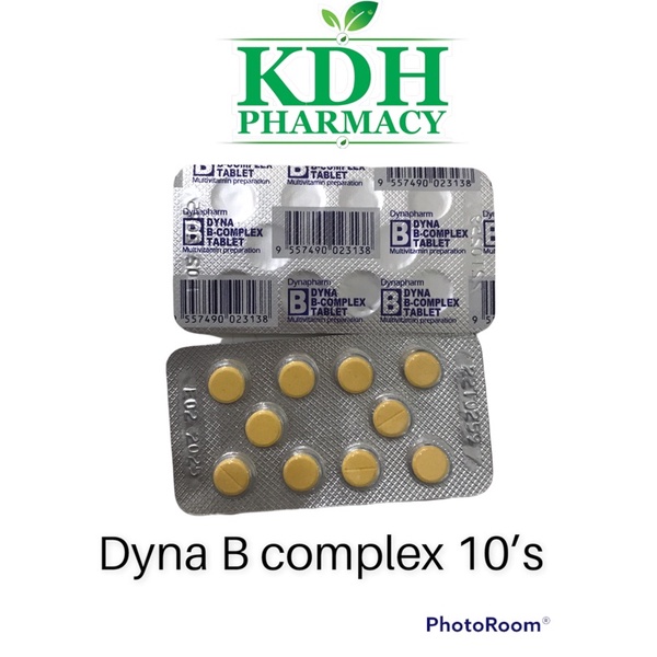 DYNA B COMPLEX 10'S/ STRIPS (VITAMIN B KOMPLEKS) | Shopee Malaysia