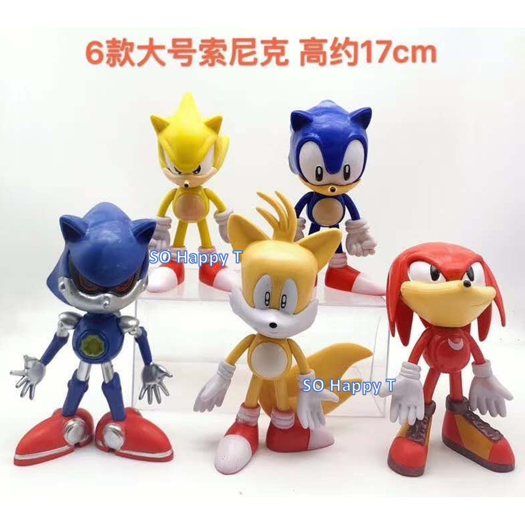 Sonic The Hedgehog Figurines Set (Big size) - 5 pcs | Shopee Malaysia