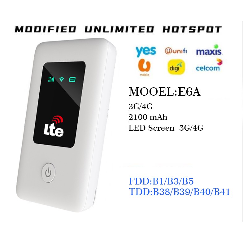 MODIFIED Unlimited 4G LTE Wifi OEM USB modem & MIFI Router 150Mbps Ufi ...