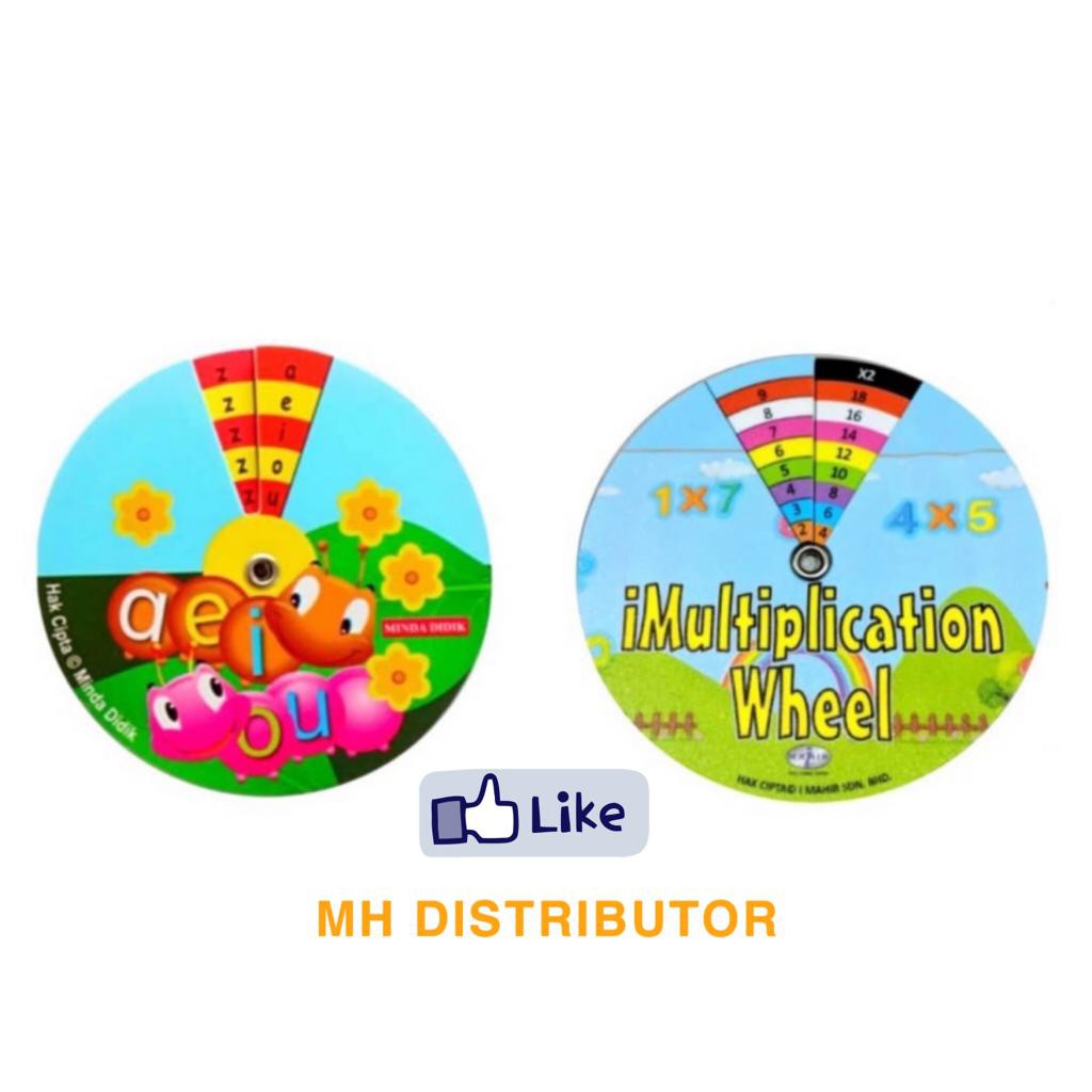 [MHD] Roda Suku Kata + IMultiplication Wheel (FUN LEARNING DIDIK HIBUR ...