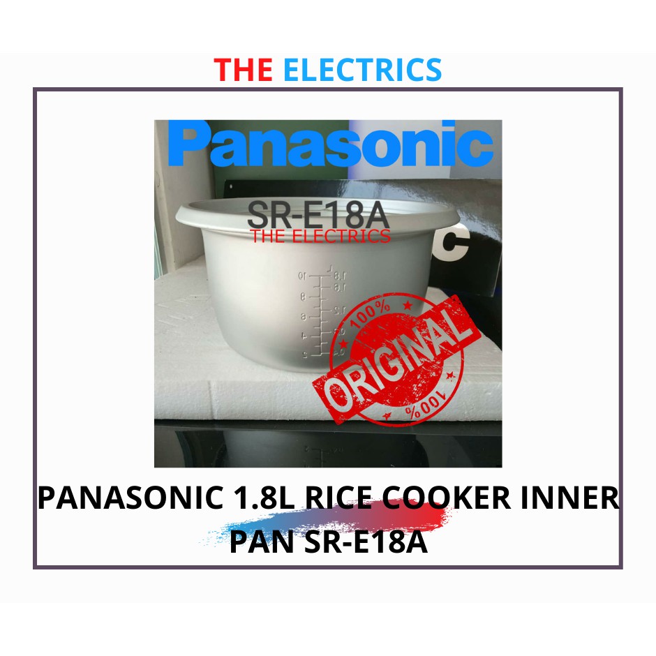 [SPARE PART] PANASONIC ORIGINAL 1.8L RICE COOKER INNER PAN SR-E18A / SR ...