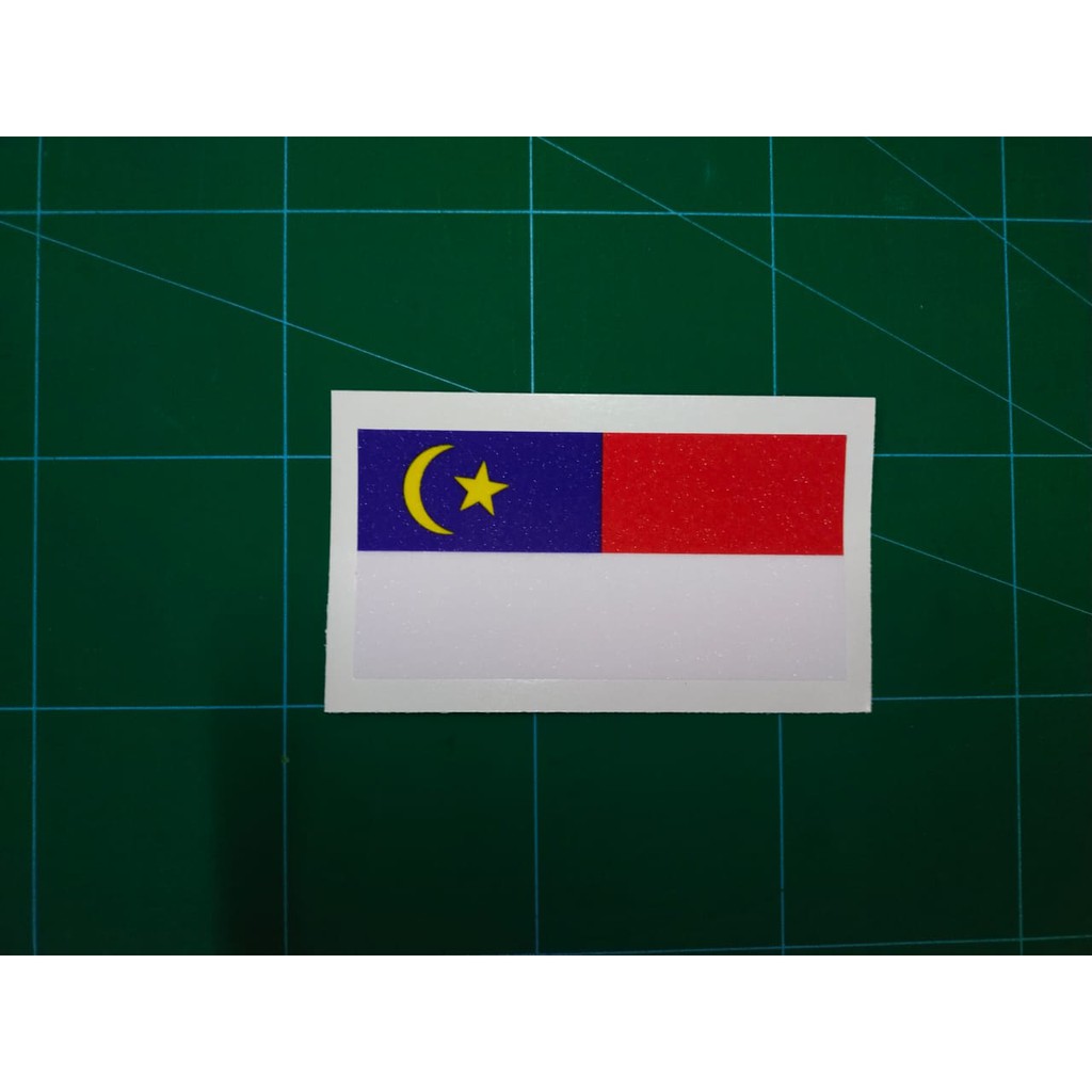 code47 - 10x5cm - STICKER BENDERA NEGERI DI MALAYSIA WATERPROOF - READY ...