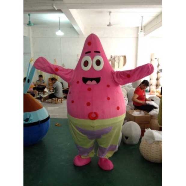 Pai Daxing Spongebob Squarepants Adult Mascot Costume Cosplay Fancy ...