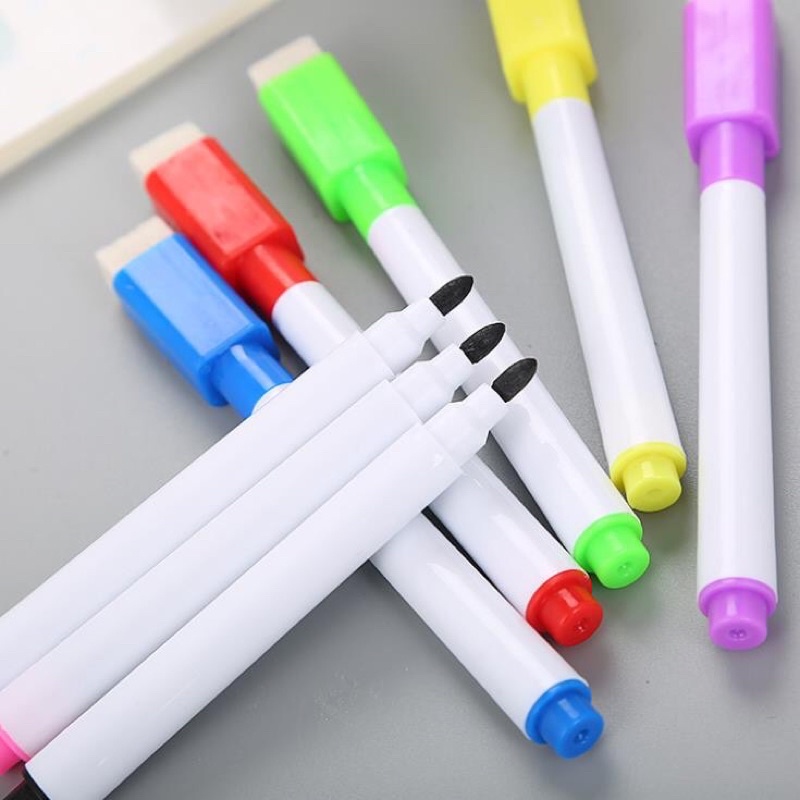 HITAM White board markers/ wipe and clean markers/black worksheet ...
